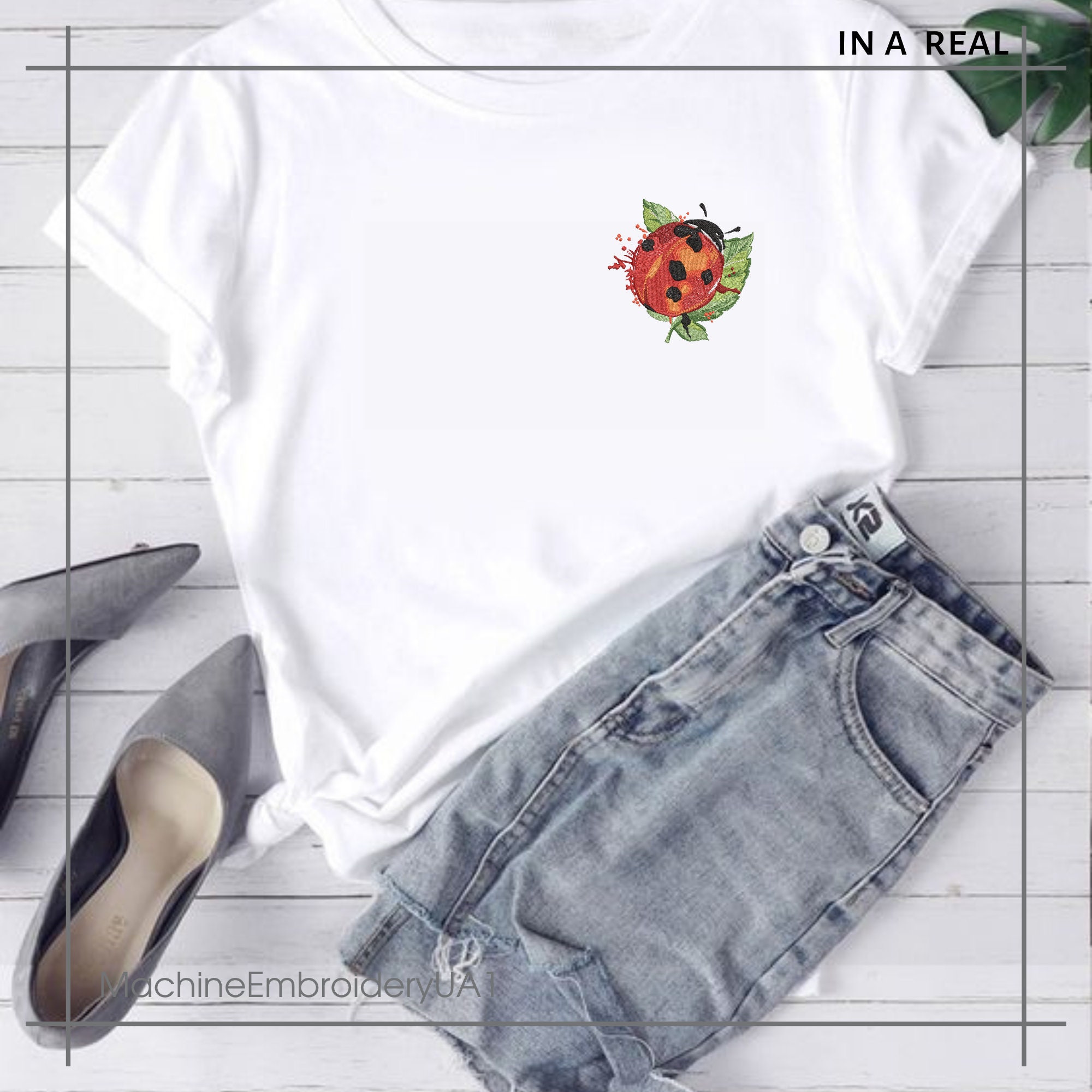 Ladybug Machine Embroidery Design Ladybug Embroidery Files - Etsy