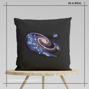 Cosmic Galaxy Machine Embroidery Design - Milky Way Embroidery Files ...