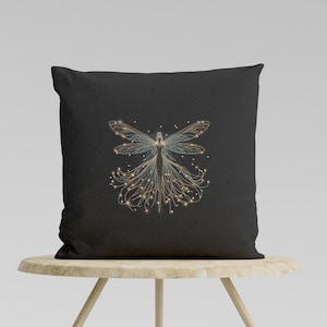 Fairy With Wings Embroidery Design, Fairy in Flight Embroidery Machine ...