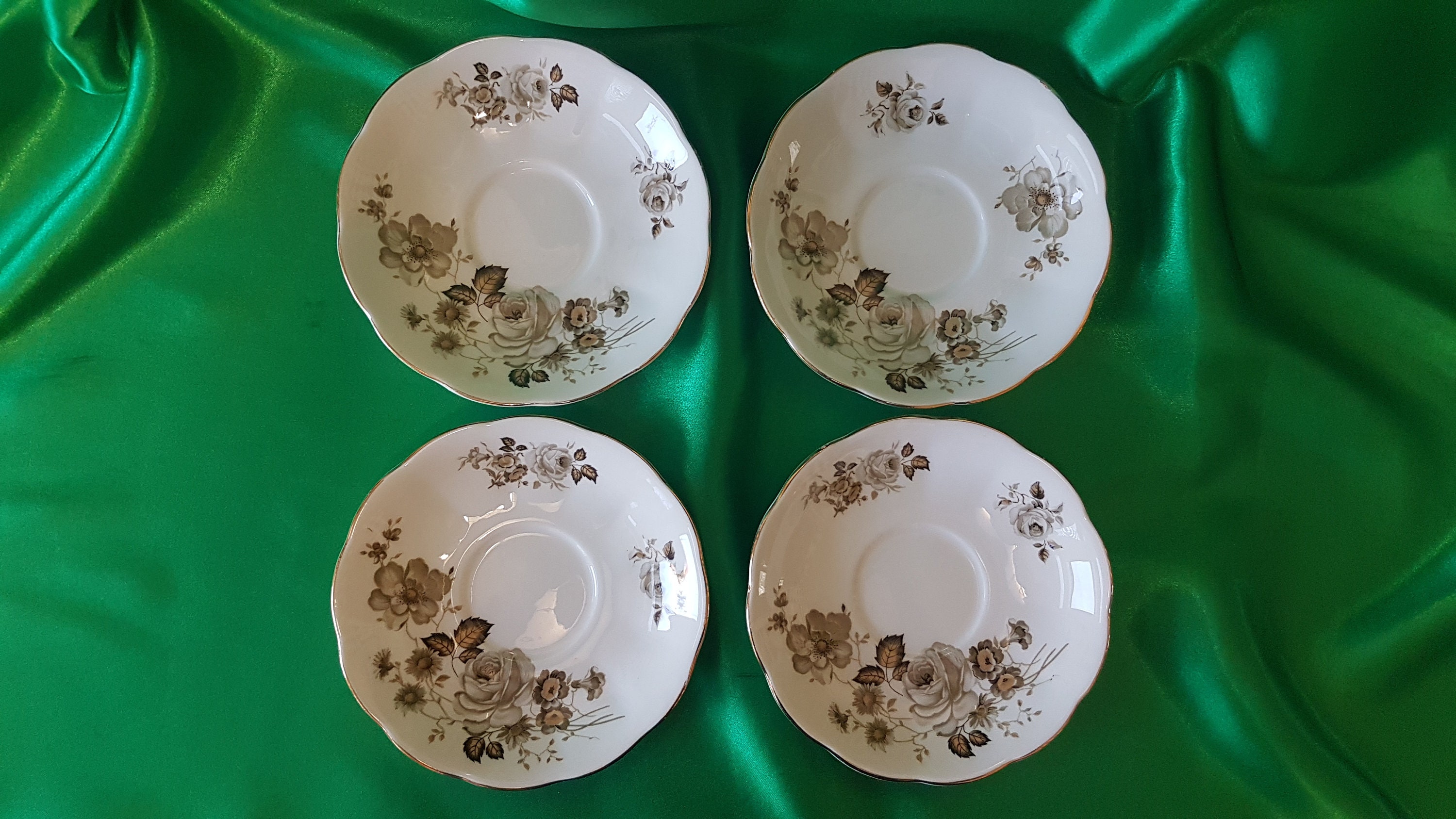 Queen Anne Tea Set Selection. Tableware. Pattern Name: Terra | Etsy