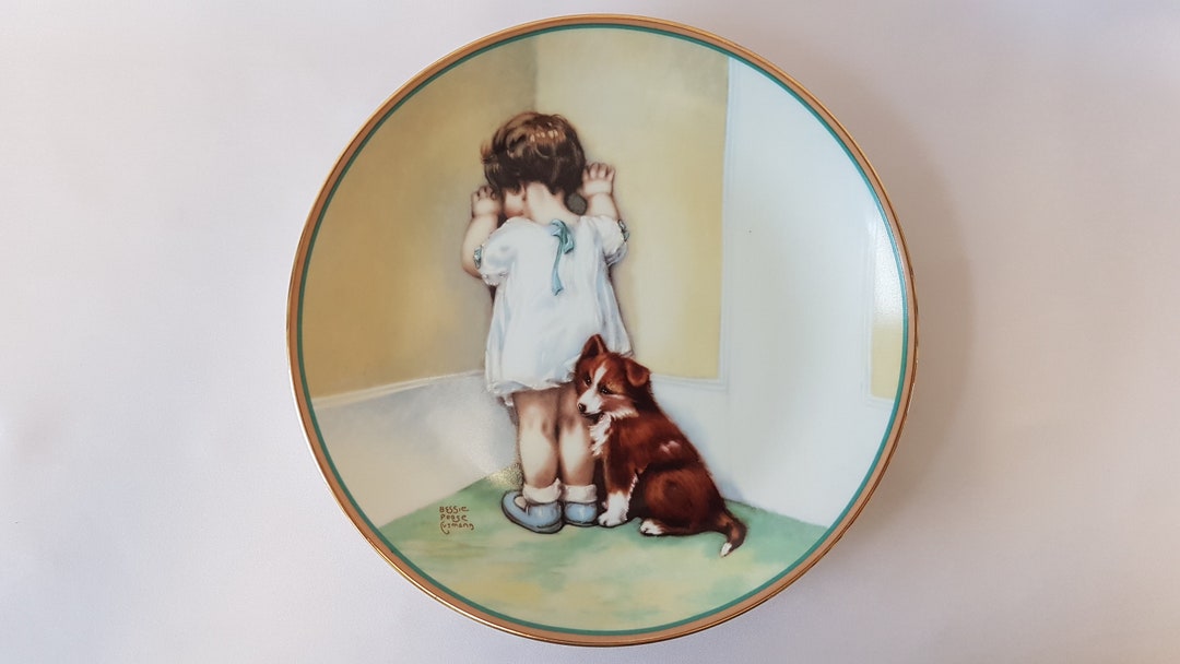 Hamilton Collection Display Plate. in Disgrace. Bessie Pease Gutmann ...