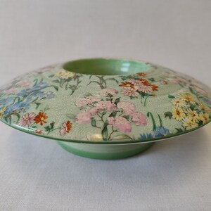 Rare! Shelley Melody Centrepiece. Chintz. Green Line. Pattern 8909. - Etsy