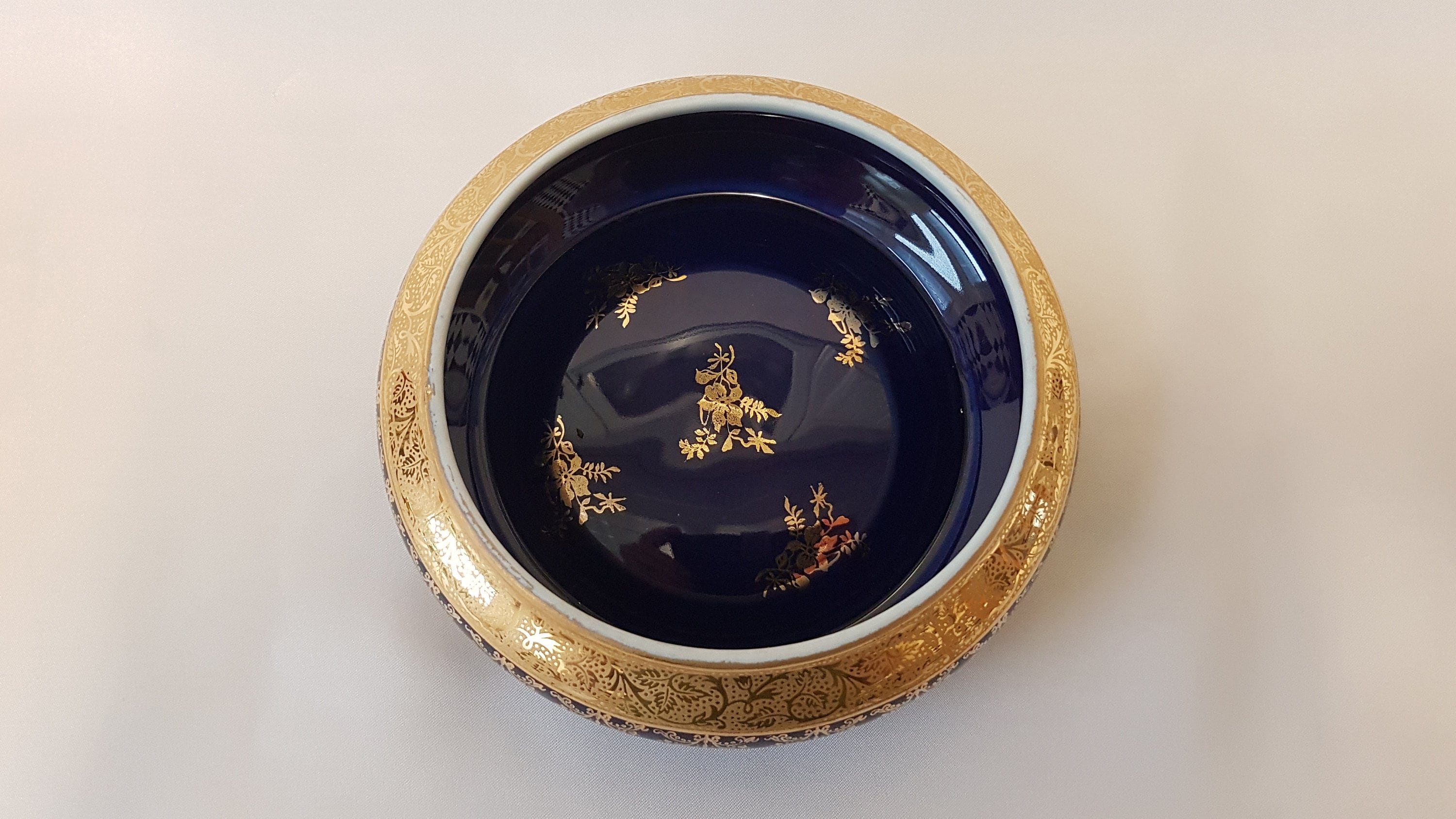 Le Roy Porcelain Trinket / Powder Box. Limoges, France - Etsy