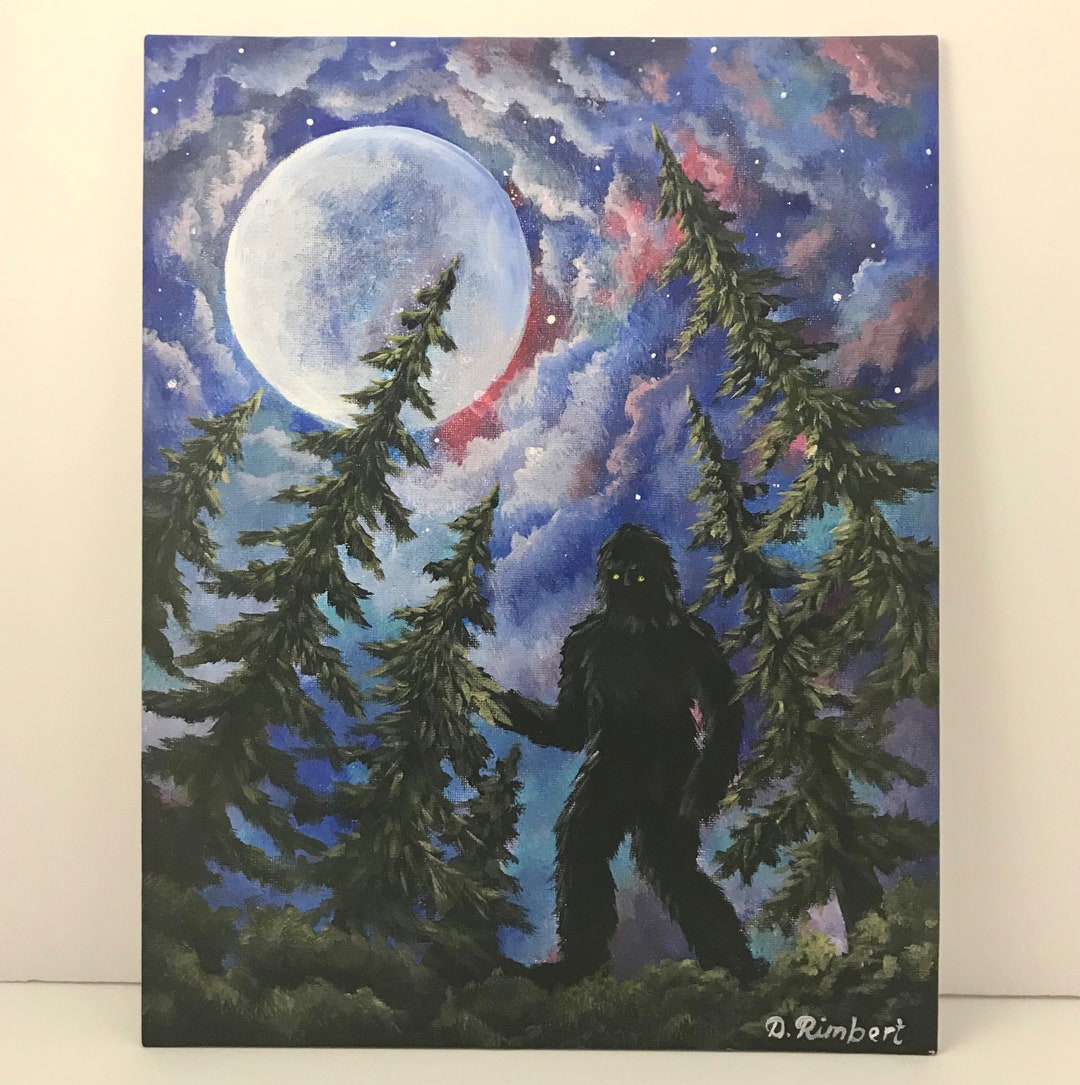 Bigfoot Art Print - Etsy