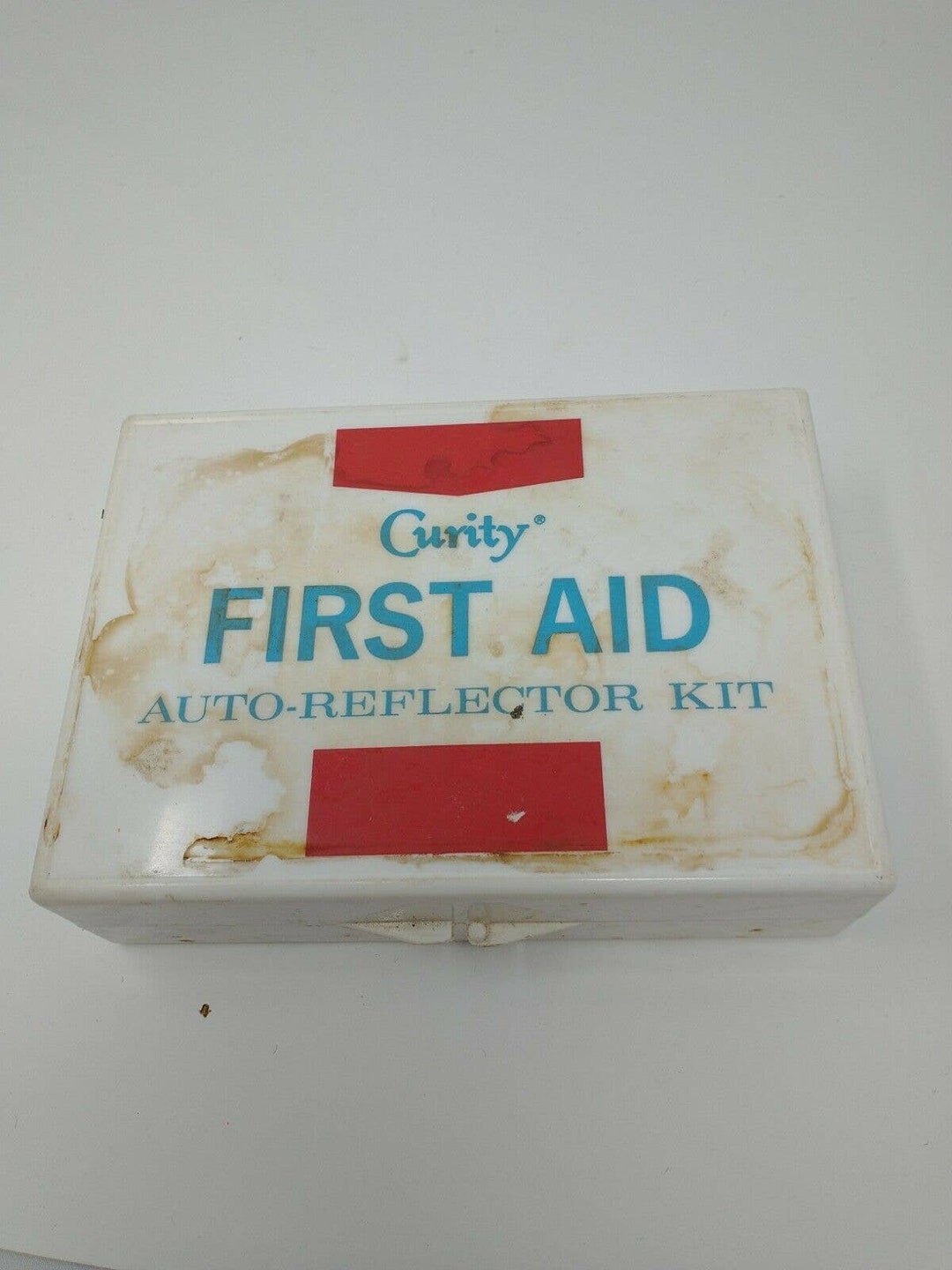 First Aid Kit Vintage - Curity First Aid Auto Reflector Kit. Kendall ...