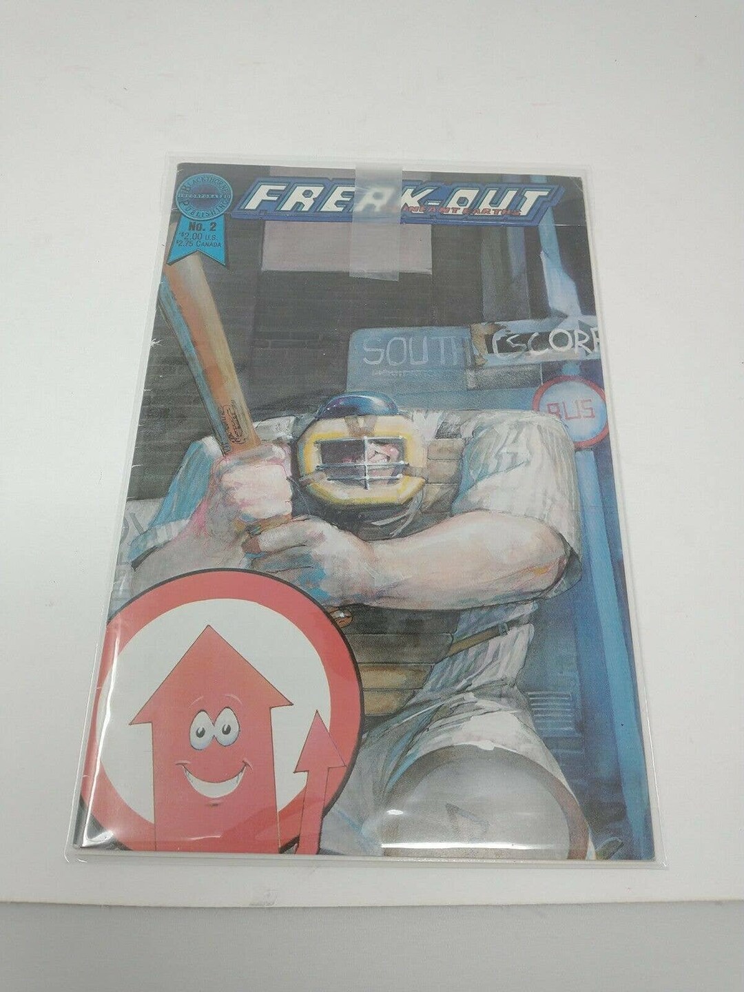 Freak Out Issue No2 Comic Blackthorne Inc. Publishing Boarded and ...