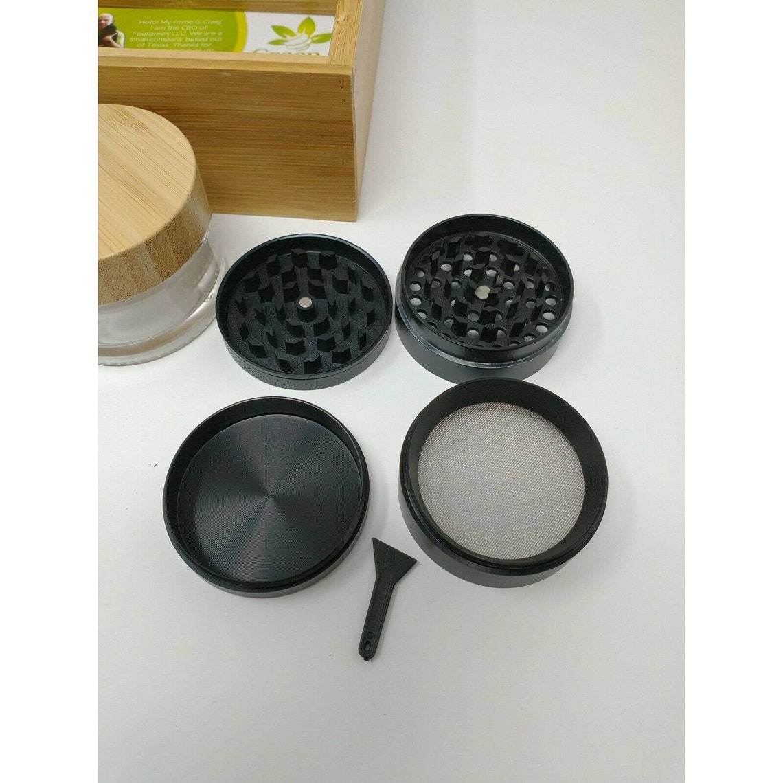 Medium Size Wooden Stash-box Combo - Accessories Included With Lots of ...