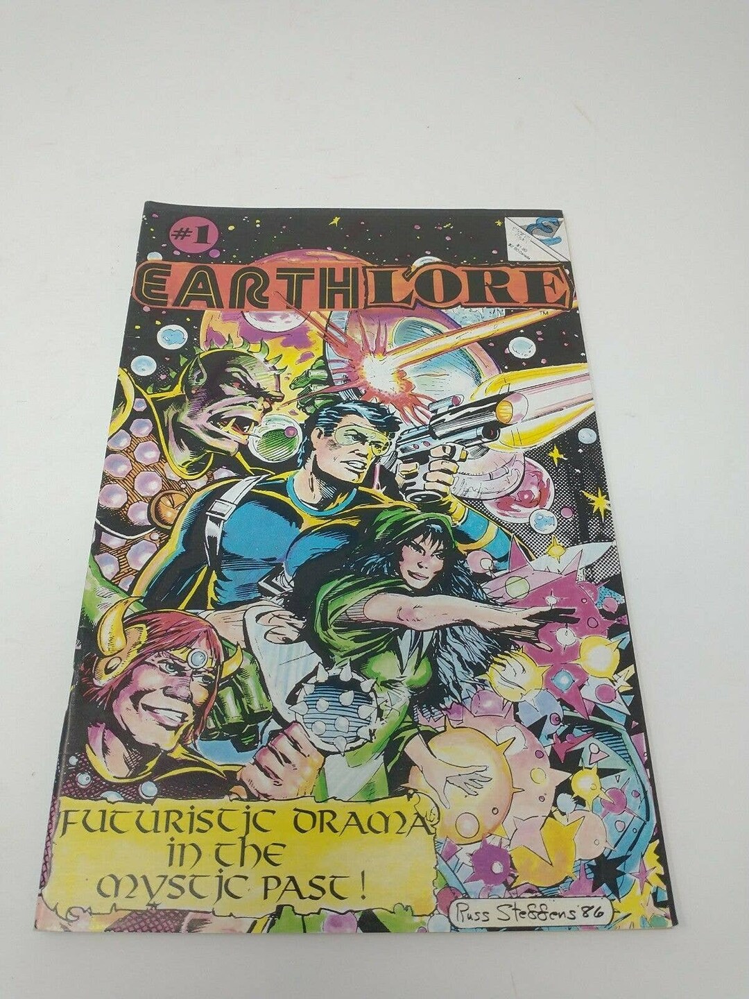 Earthlore No 1 Comic by Eternity Comics Boarded and Bagged Futuristic ...