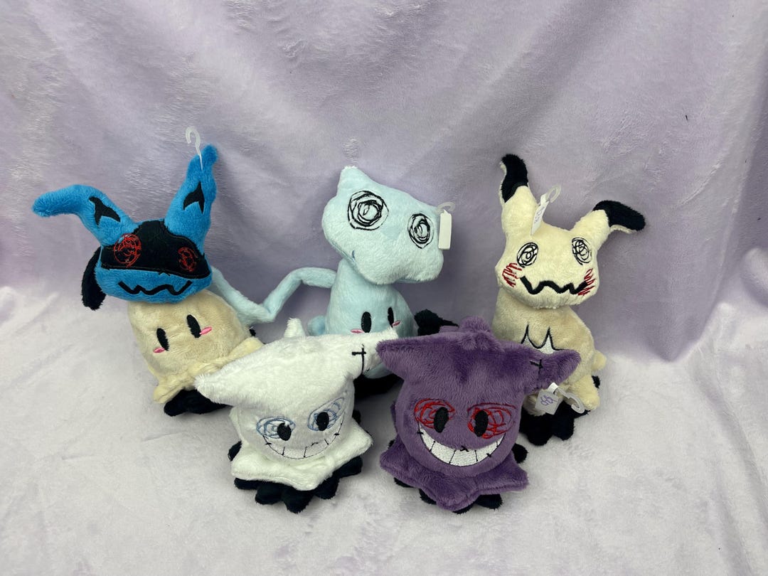 Ghost Mimic Monster Plushie - Etsy