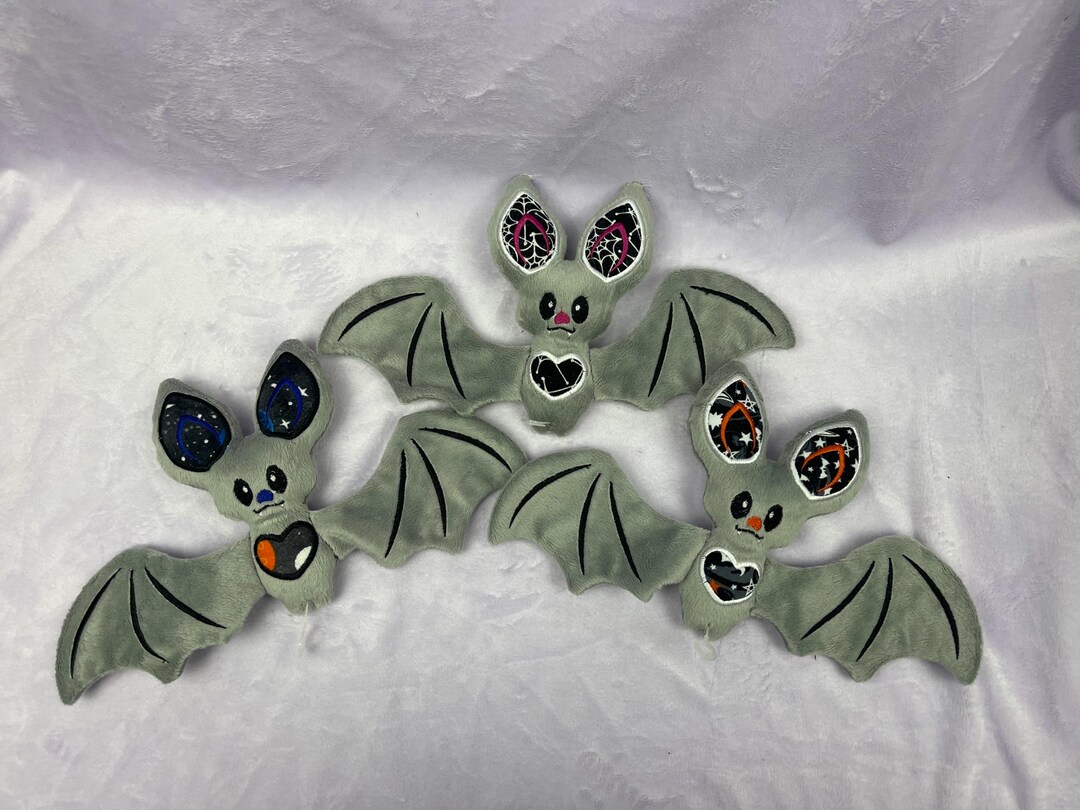 Themed Bat Plushies (non Weighted) - Etsy