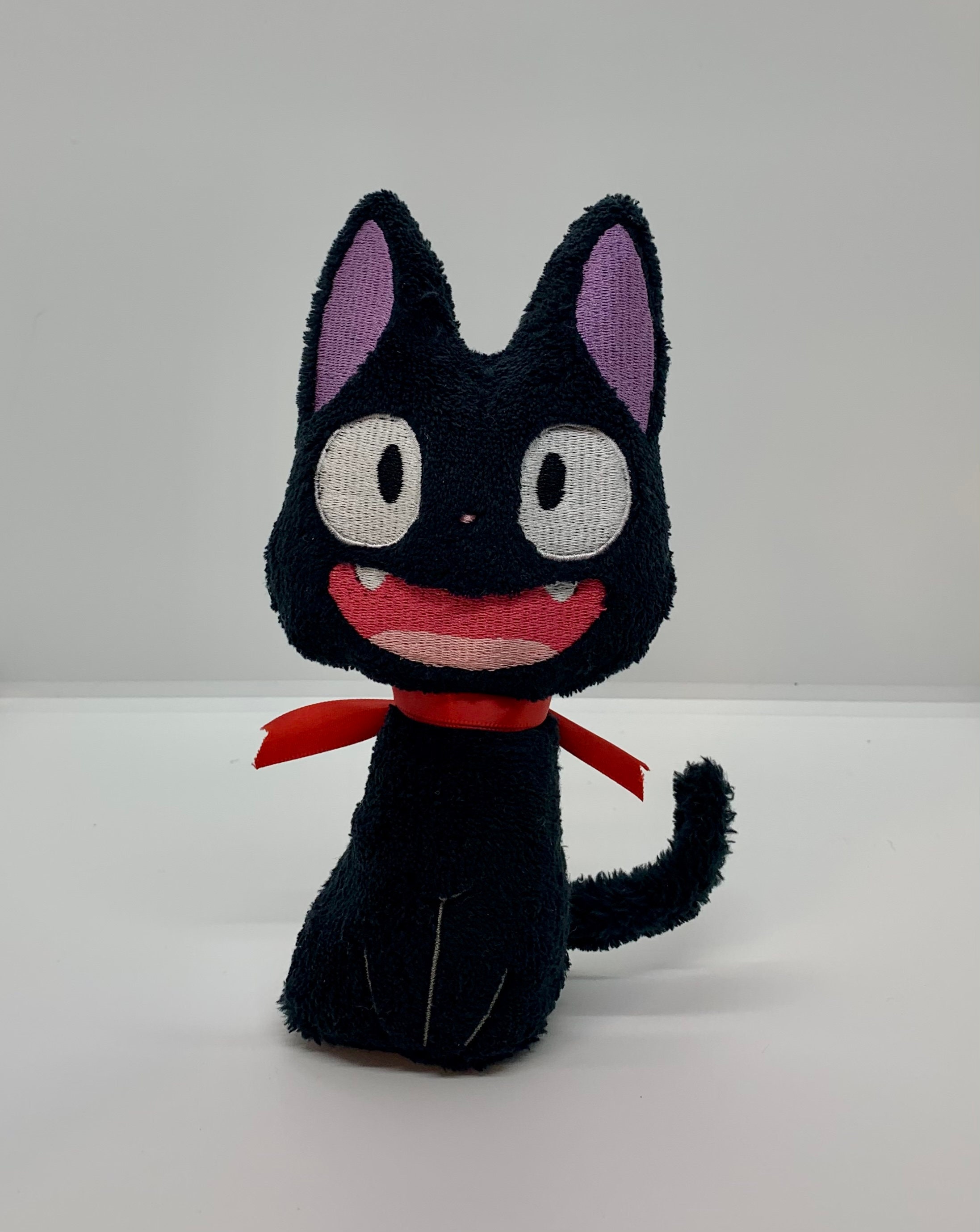 Black Cat Plushie Handmade Minky Plush | Etsy