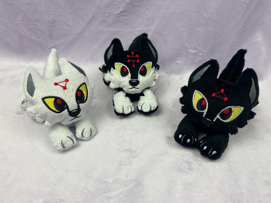 Divine Demon Dog Monster Plush - Etsy