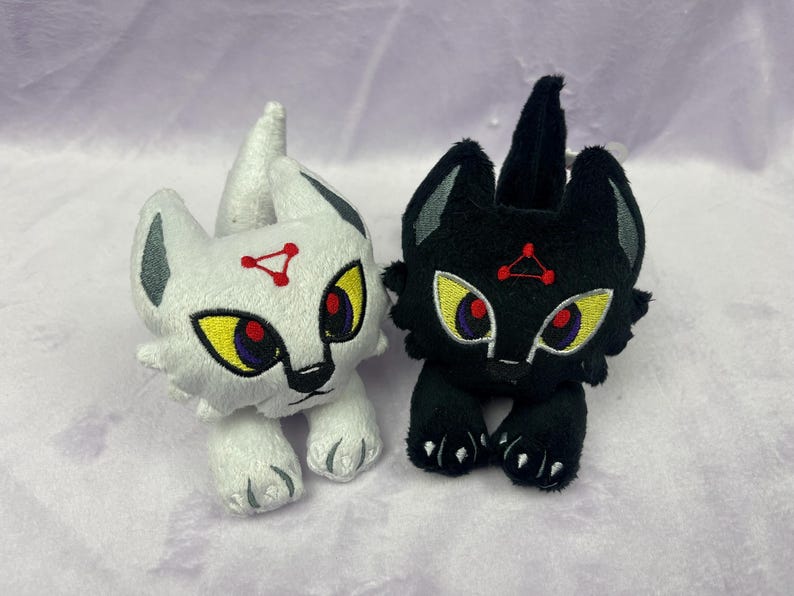 Divine Demon Dog Monster Plush - Etsy