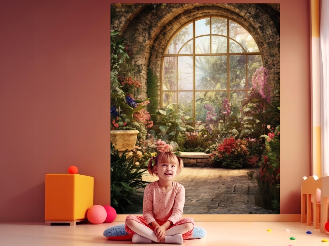 8x10 Ft Fairy Tale Wallpaper Backdrop Studio 8x10 Princess Wall Paper ...