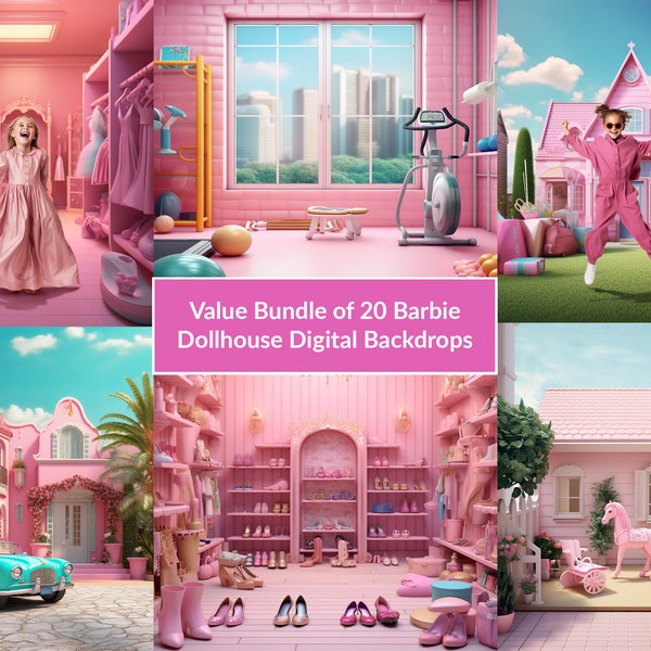 Barbie Dream House - Etsy