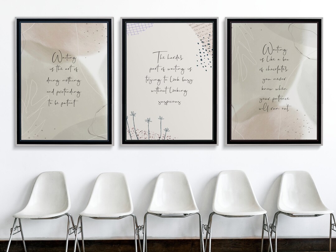 Waiting Room Decor, Wall Art for Doctor Office, Printable for Dentist ...