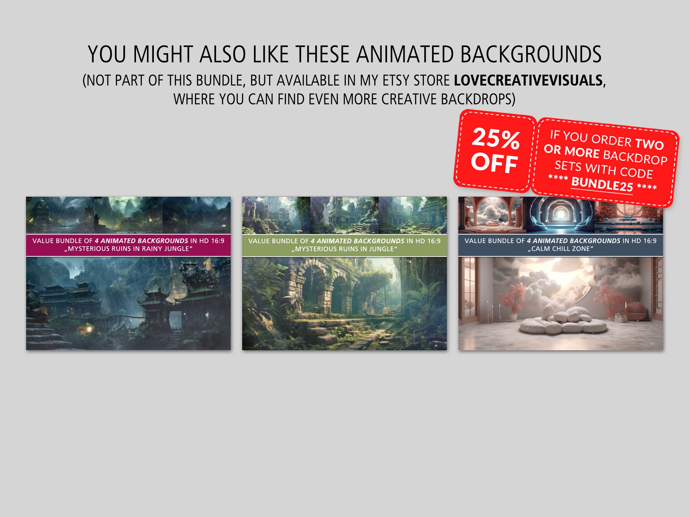 Vtuber Animated Background Futur Circle Twitch Overlay Package Twitch ...