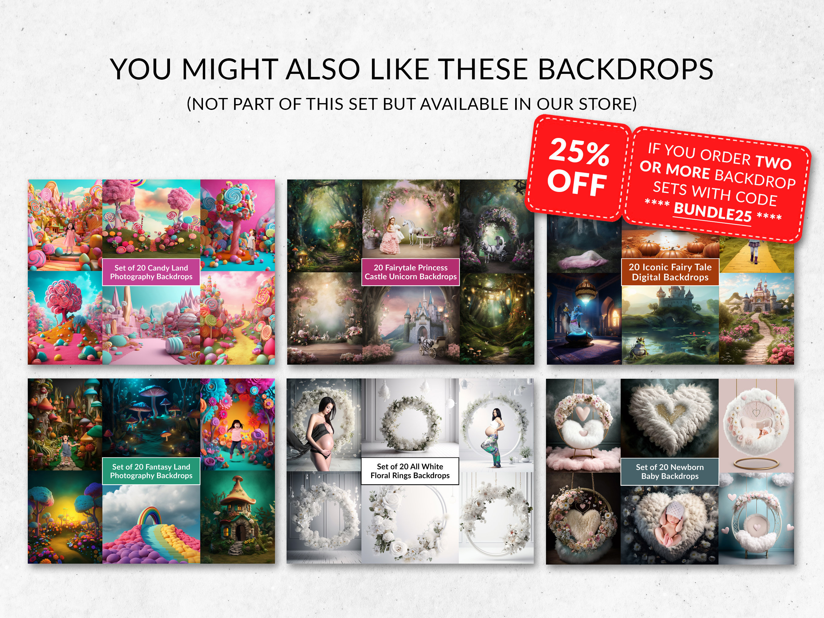 Value Digital Background Bundle Princess Castle Backdrop Magic - Etsy