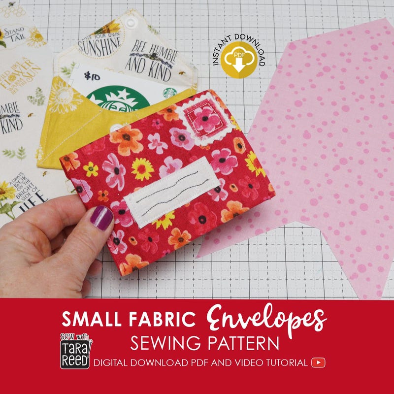 Fabric Envelope Valentine - Etsy