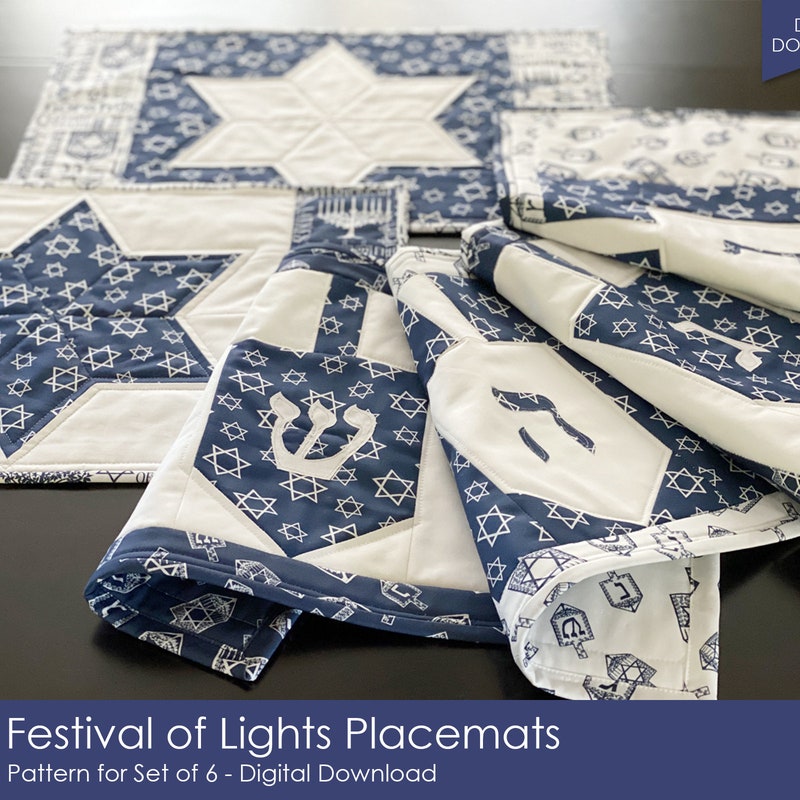 Hanukkah Lights - Etsy