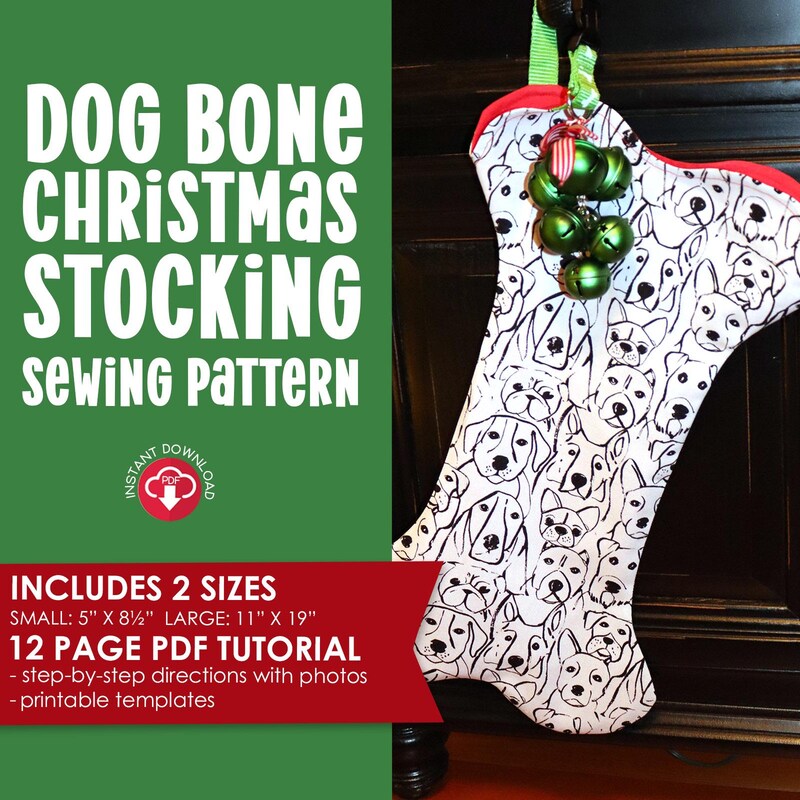 Dog Crochet Stocking Pattern Small - Etsy