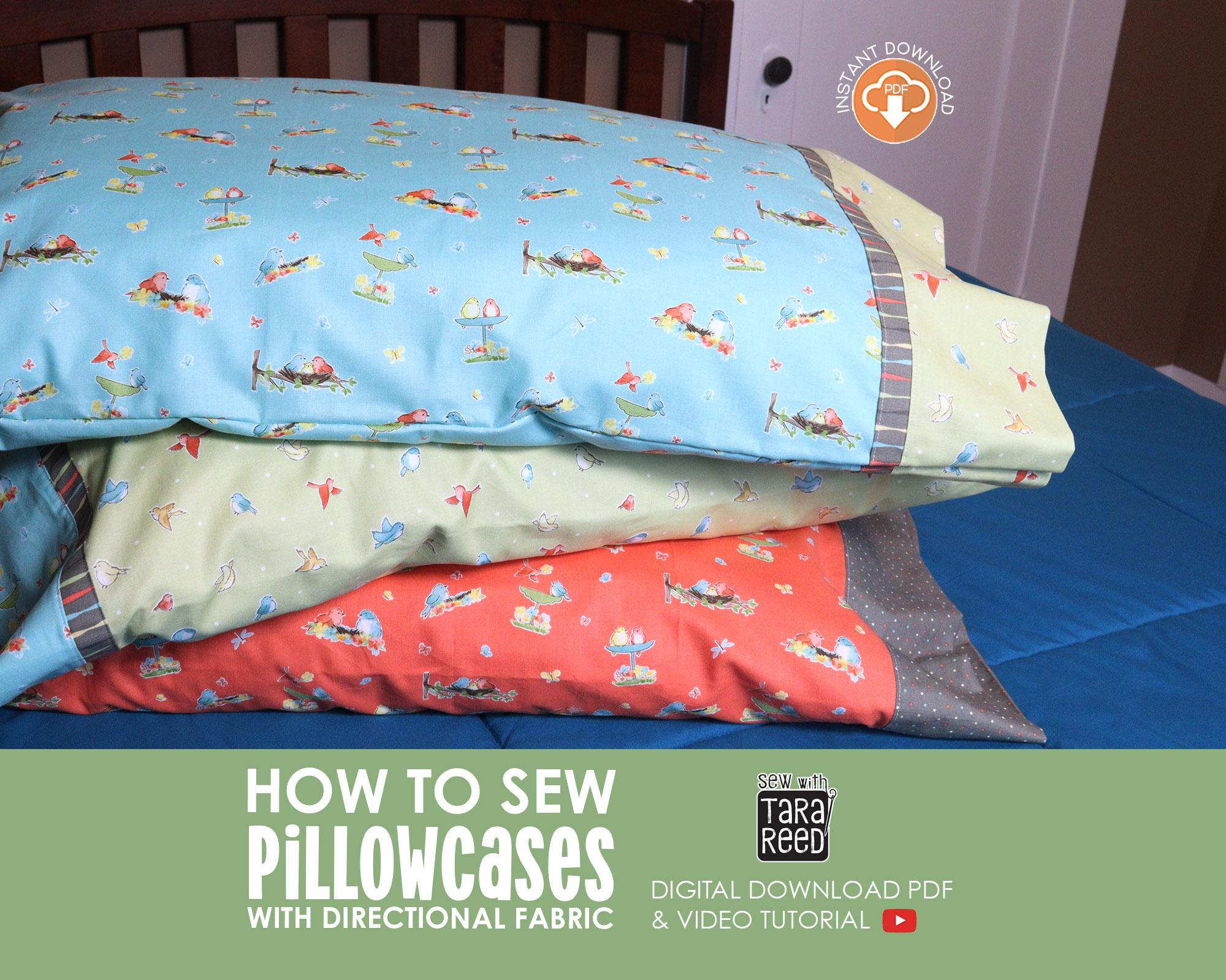 Pillowcase Sewing Pattern (instant Download) - Etsy