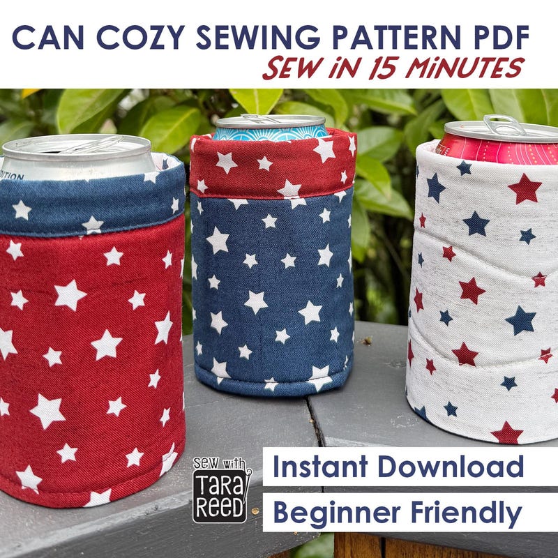 Koozie Template Free - Etsy