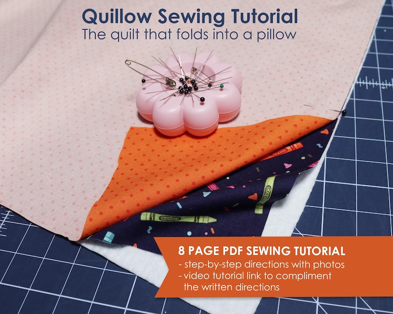 Quillow Sewing Pattern (digital Download) - Etsy