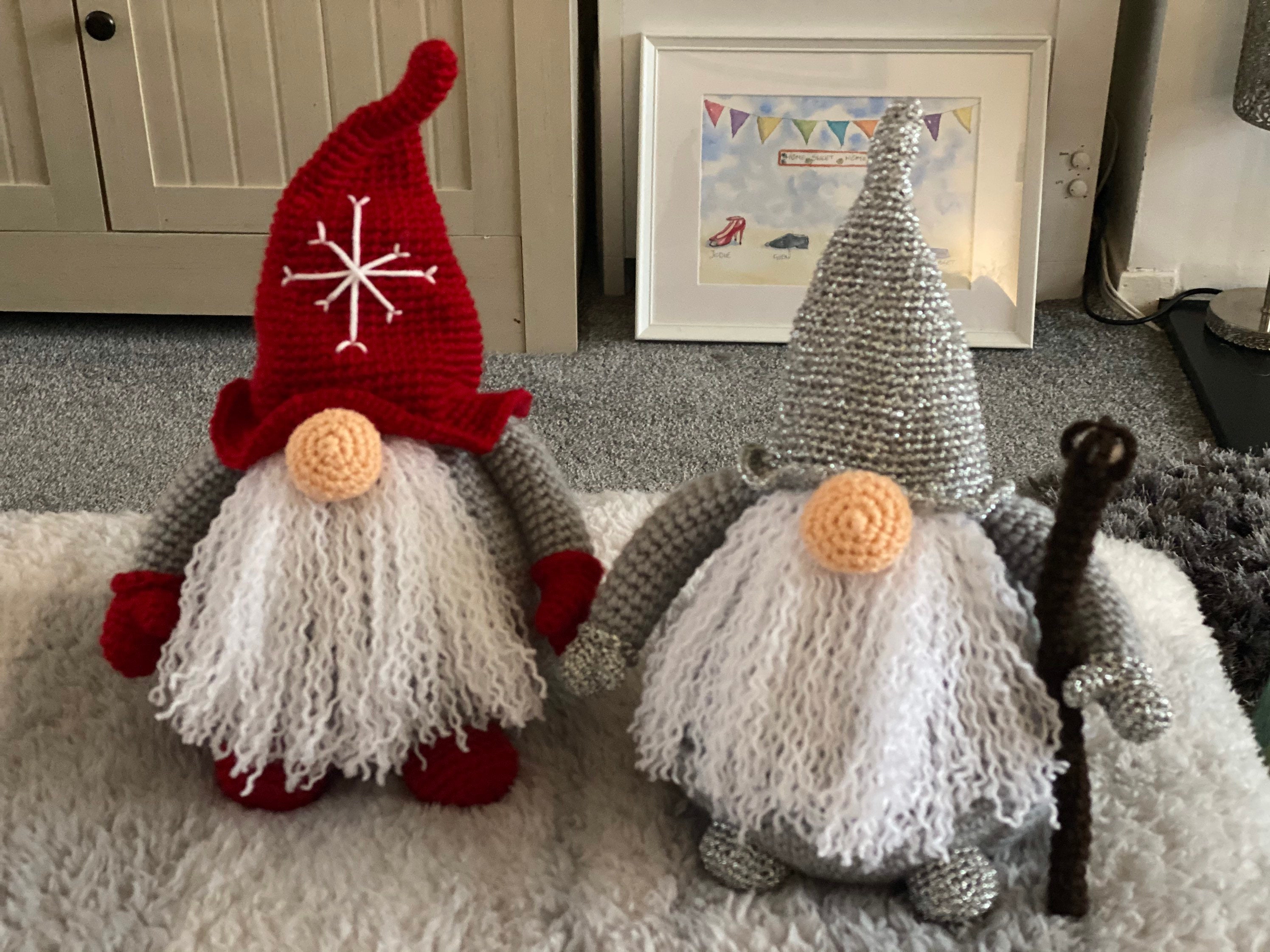 Gonk / Gnome Scandinavian Wizard / Gandalf Style Pattern Only - Etsy