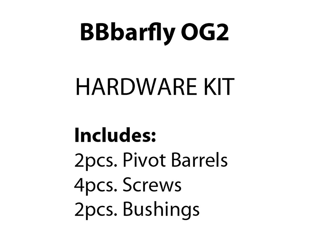 Bbbarfly OG2 Hardware Kit - Etsy