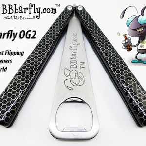 Bbbarfly OG2 BOTTLE OPENER W/laser Etched Handles - Etsy