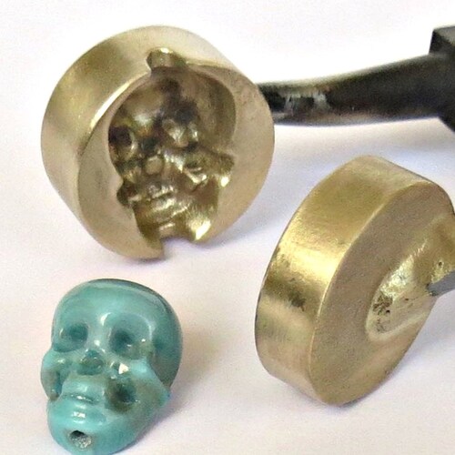 3D Skull Lampwork Mashers Lampwork Tool - Etsy