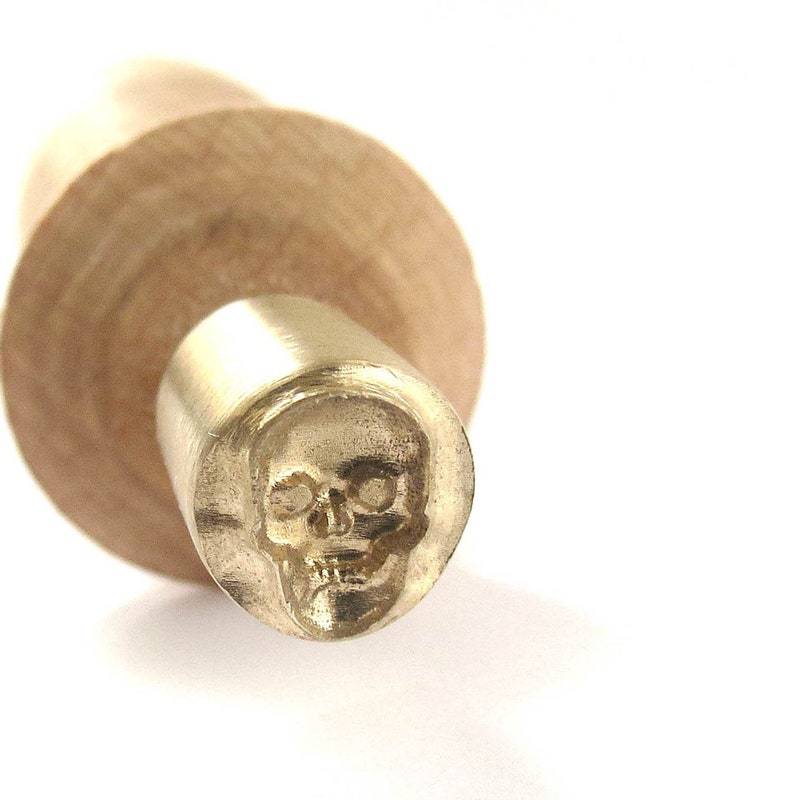 Skull Stamp - Etsy
