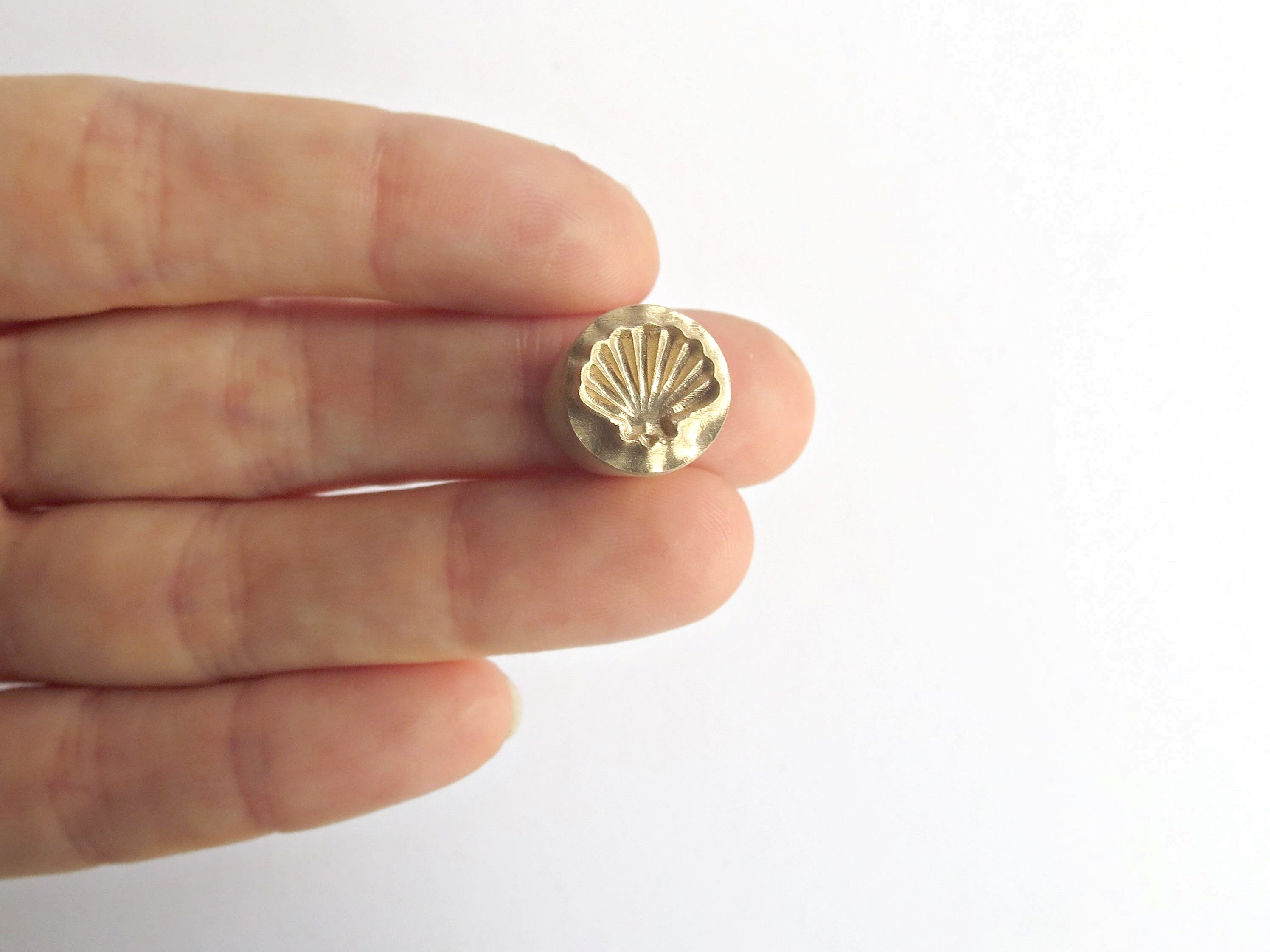 Lampwork Tool Shell Stamp for Glass Beads Making - Etsy