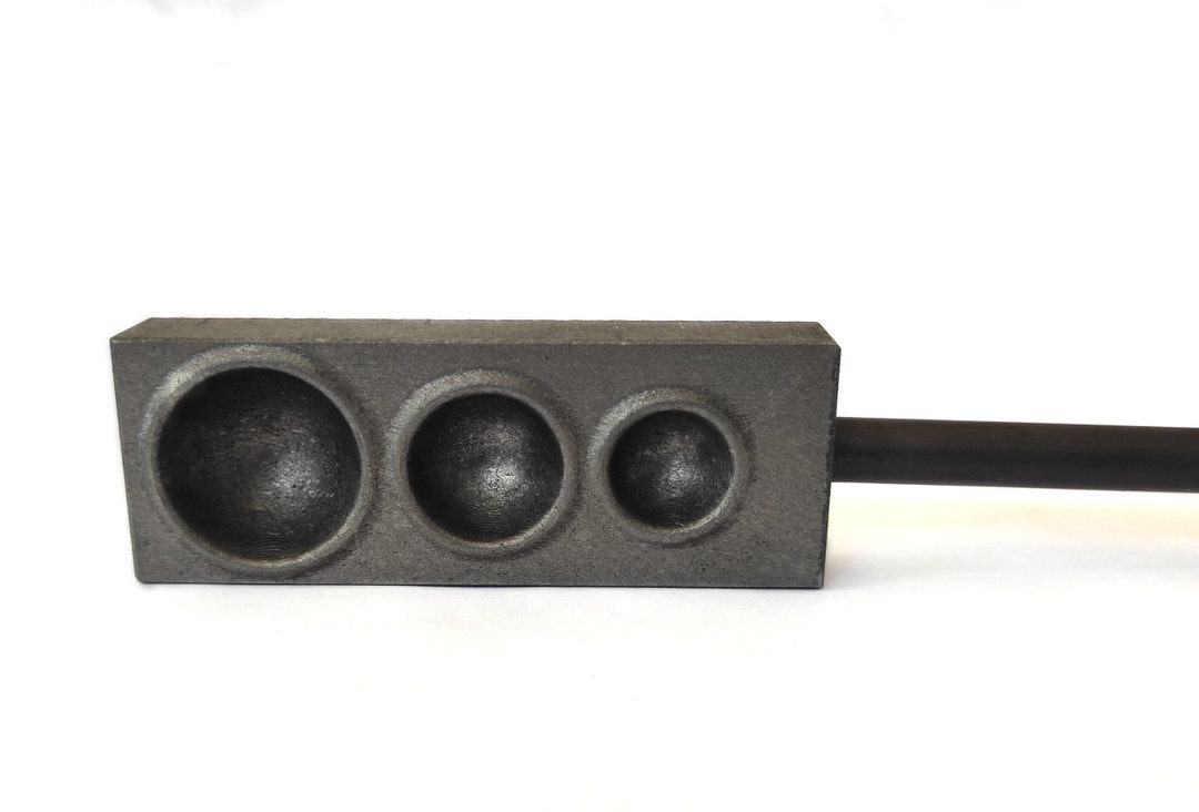 Graphite Roller for Round Marbles Glass Beads Making 15-20-27mm ...