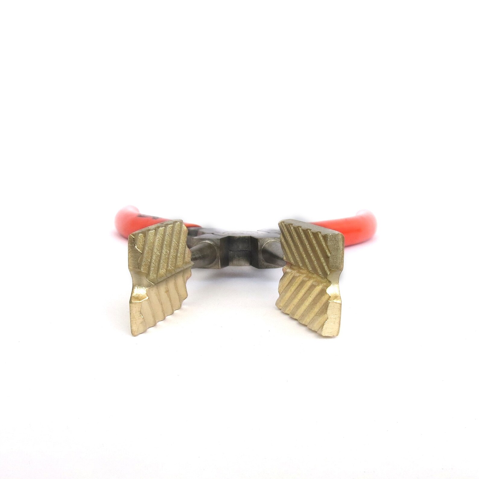 Lampwork Tool Rectanlge Ribbed Brass Mashers for Leaves - Etsy