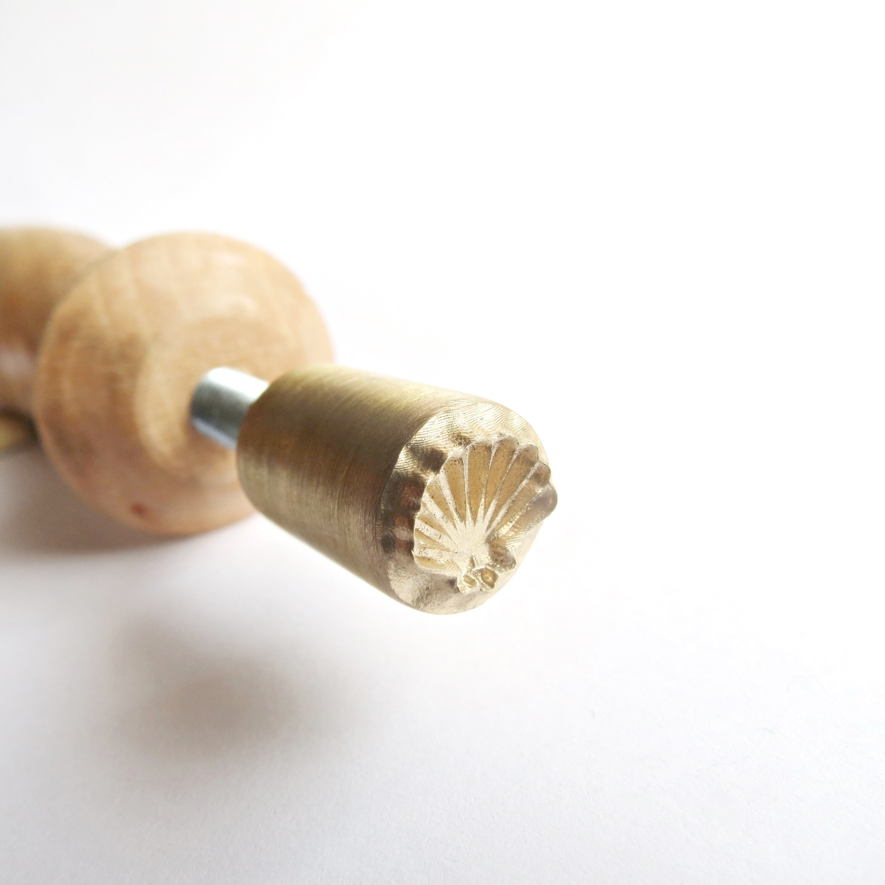 Lampwork Tool Shell Stamp for Glass Beads Making - Etsy