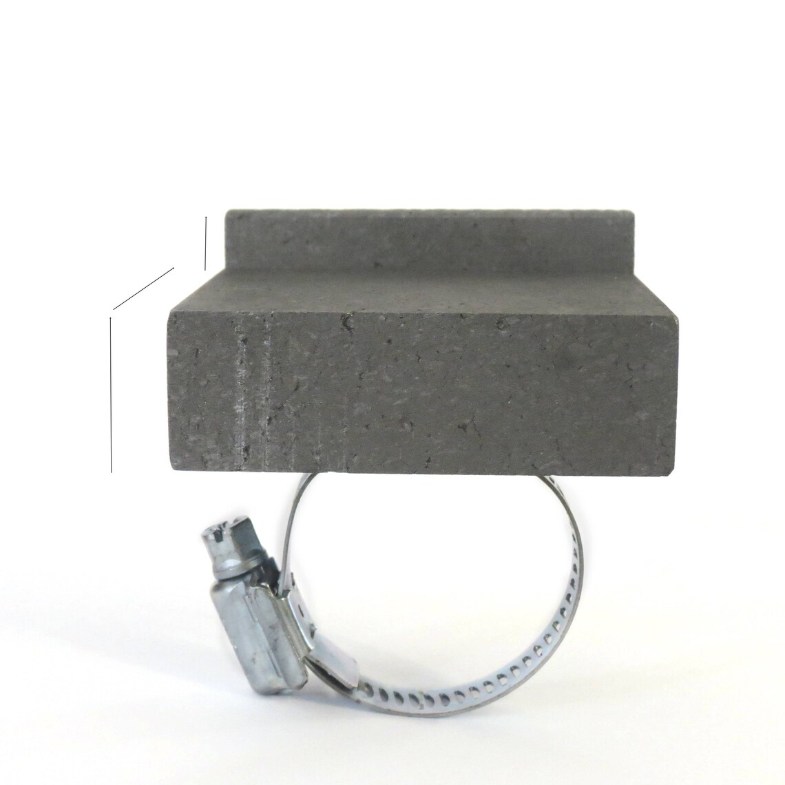 L-shaped Graphite Torch Marver With Hose Clamp - Lampwork Tool - Etsy