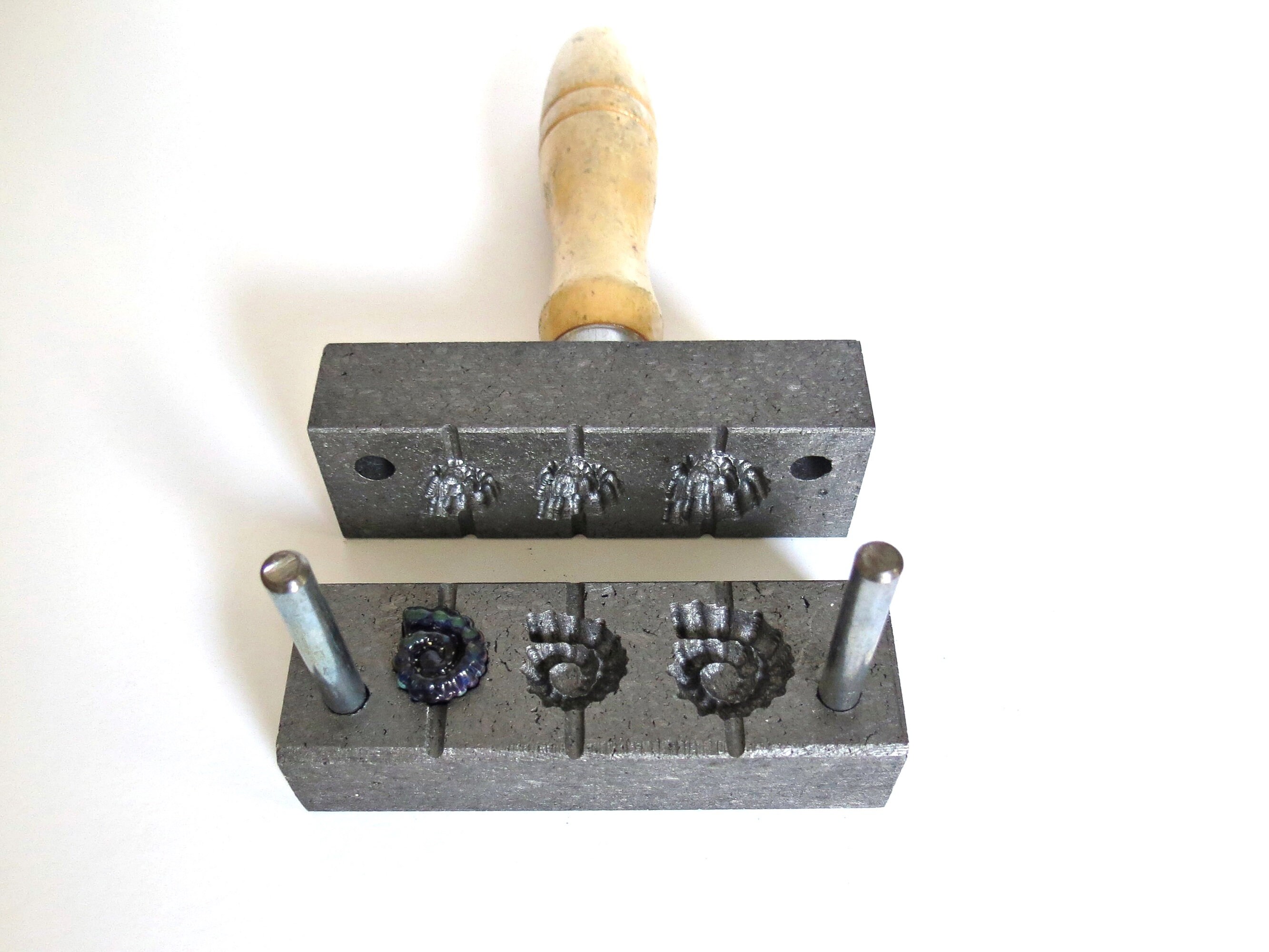 Graphite Press for Ammonite Shaped Lampwork Beads Making - Etsy