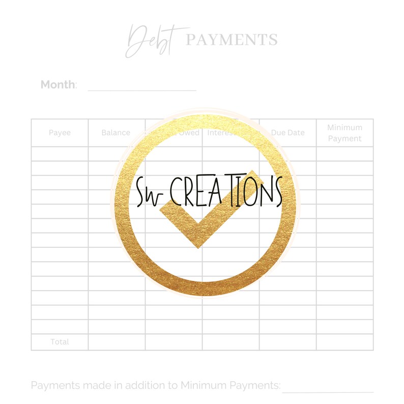 PRINTABLE Simple Budget Planner & No Spend Calendar Tracker: - Etsy
