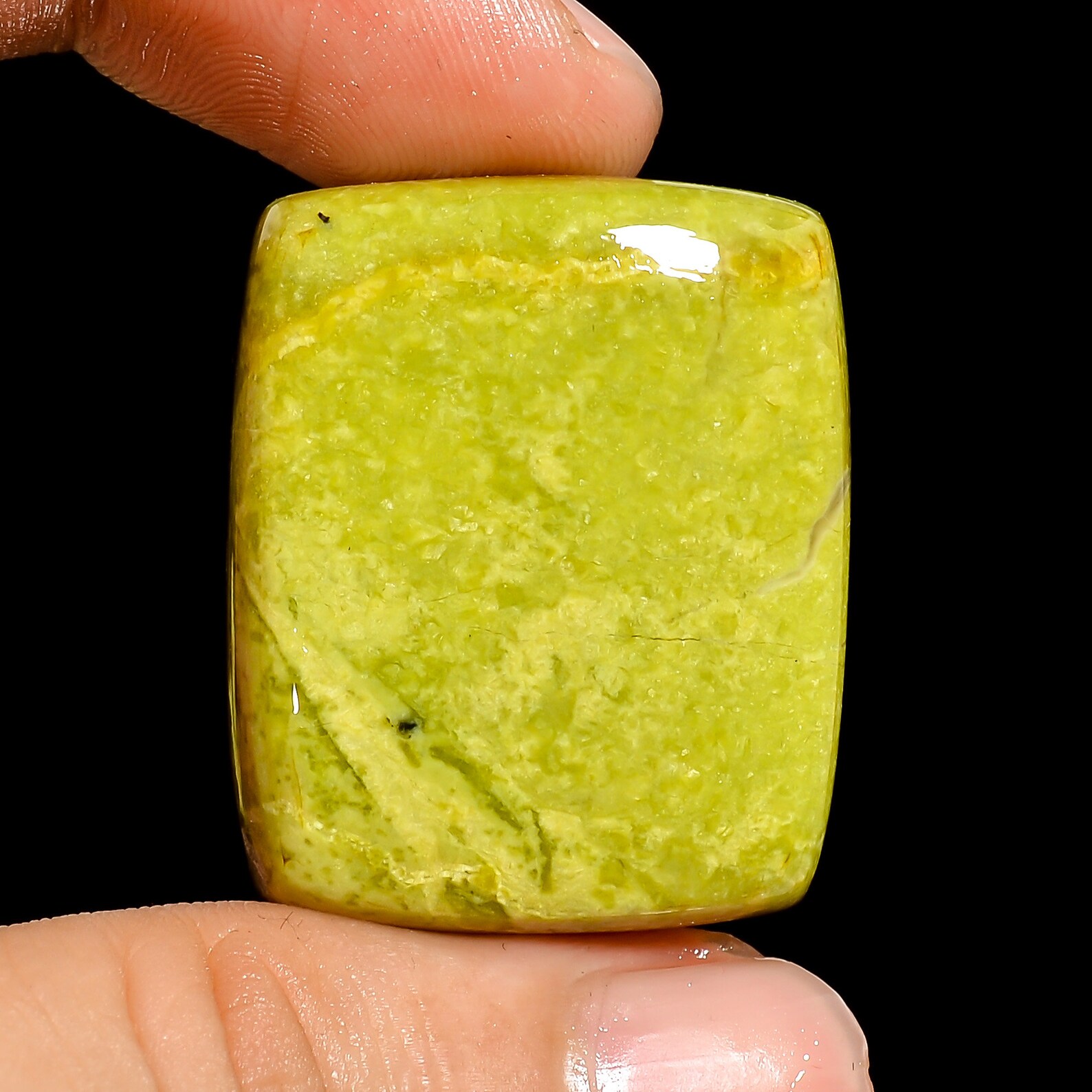 Lizardite Gemstone Excellent 100% Natural Lizardite Radiant | Etsy