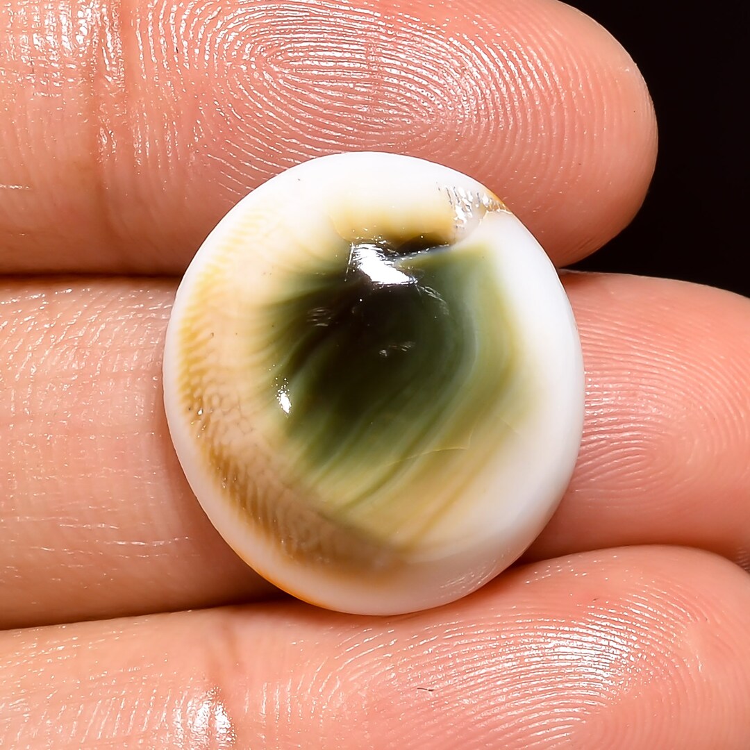 Shiva Eye Gemstone, 100% Natural Shiva Eye Cabochon, Oval Shape Loose ...