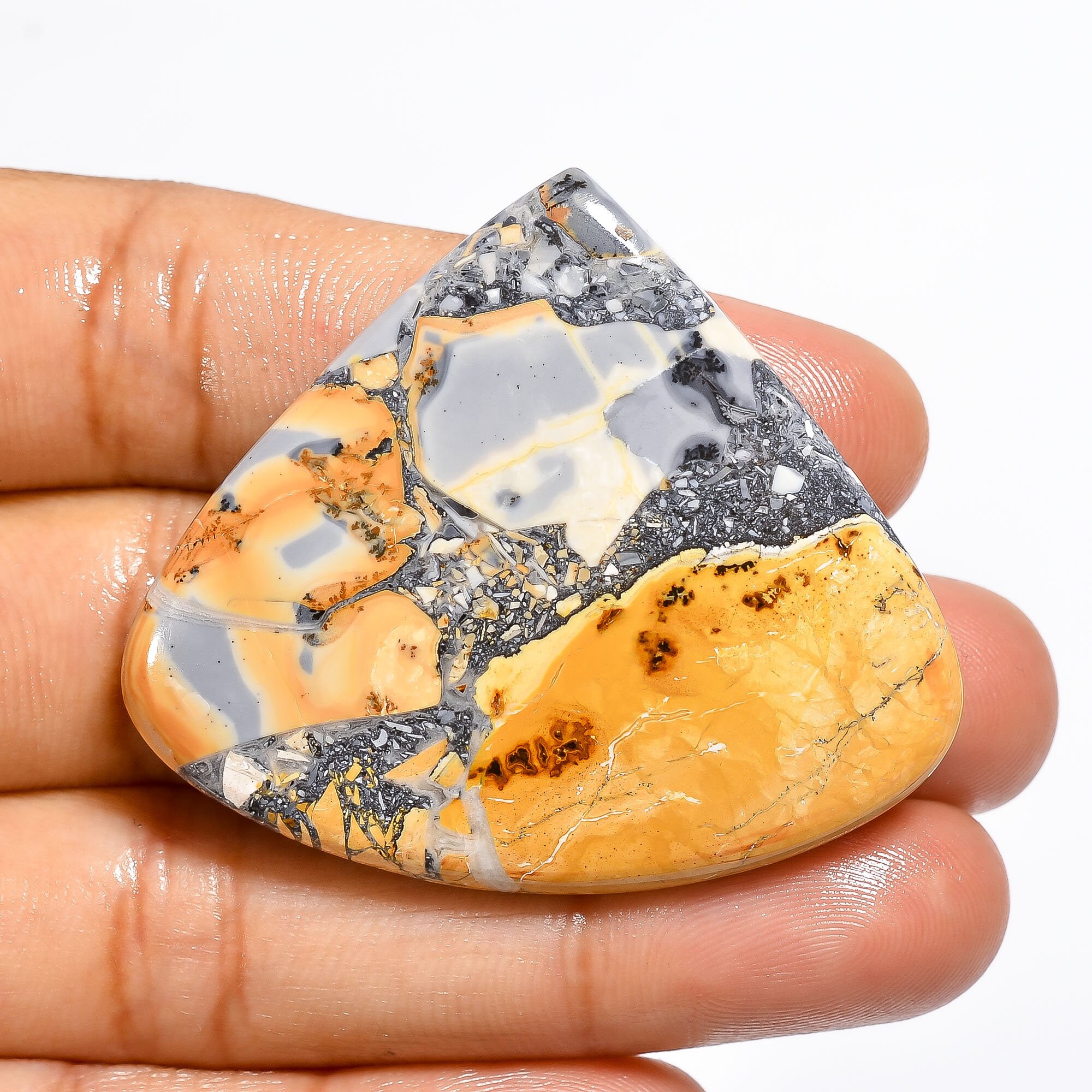 Maligano Jasper Gemstone 100% Natural Maligano Jasper Heart | Etsy