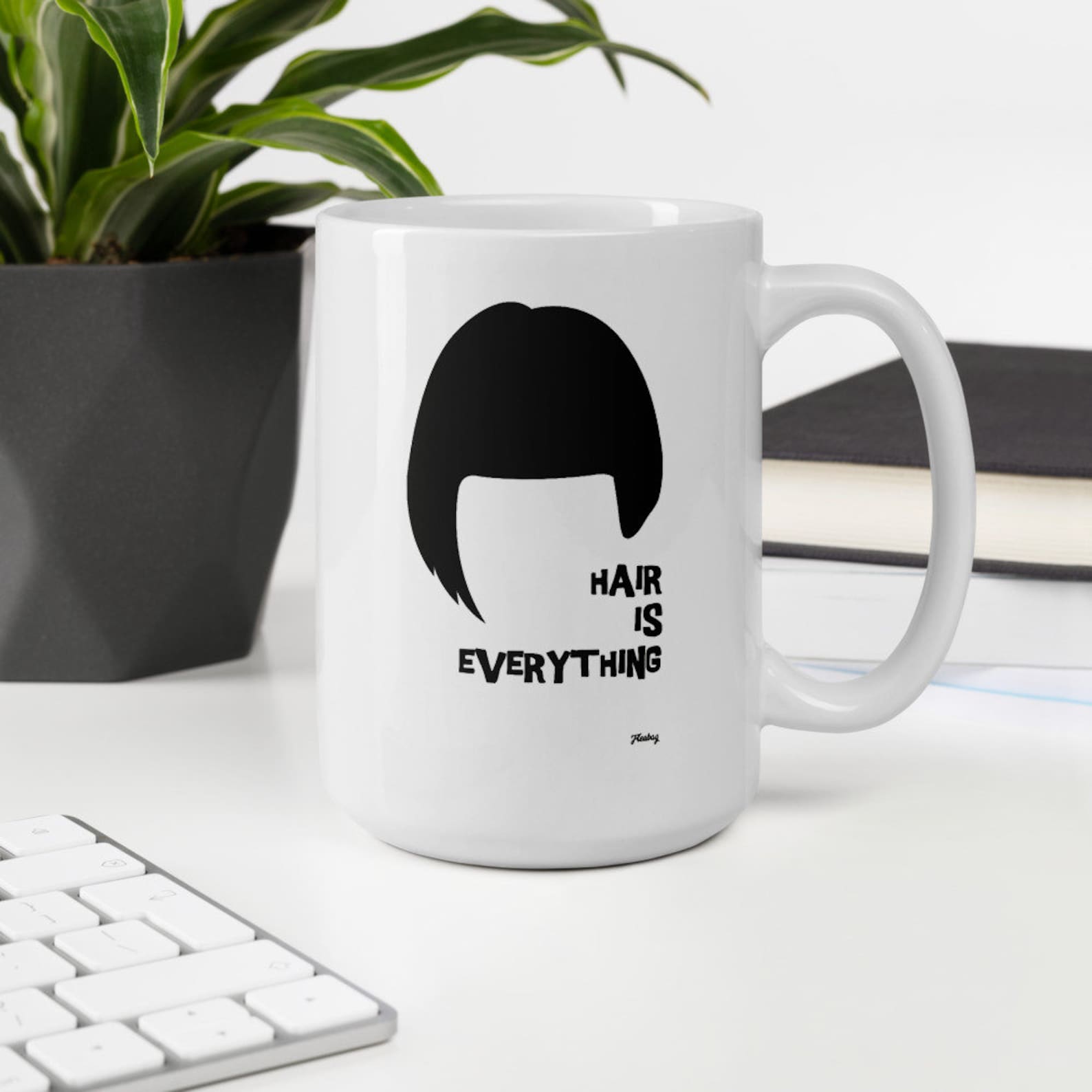 Fleabag Hair is Everything Mug - Etsy