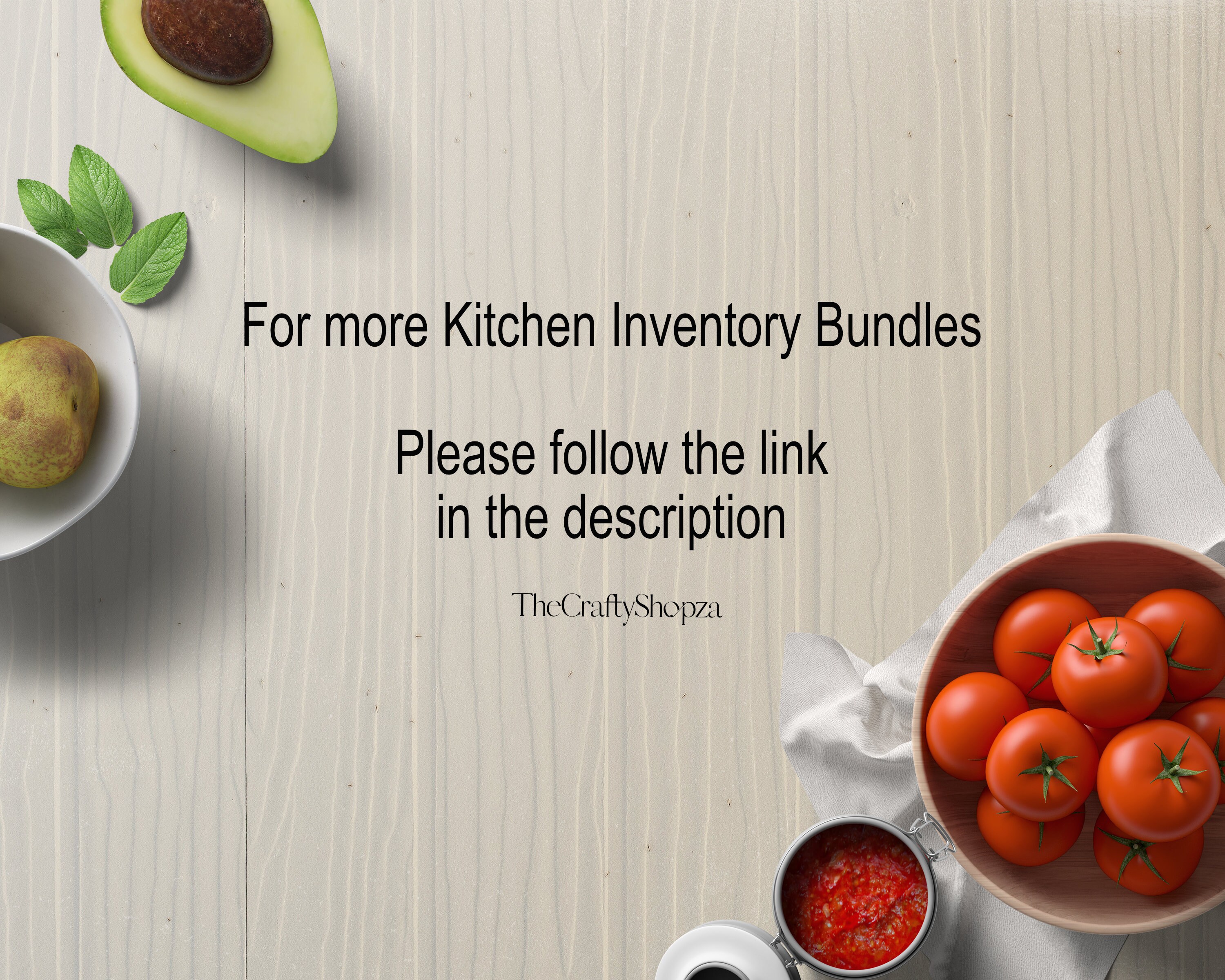 Kitchen Inventory Printable, Editable Printable, Pantry Inventory ...