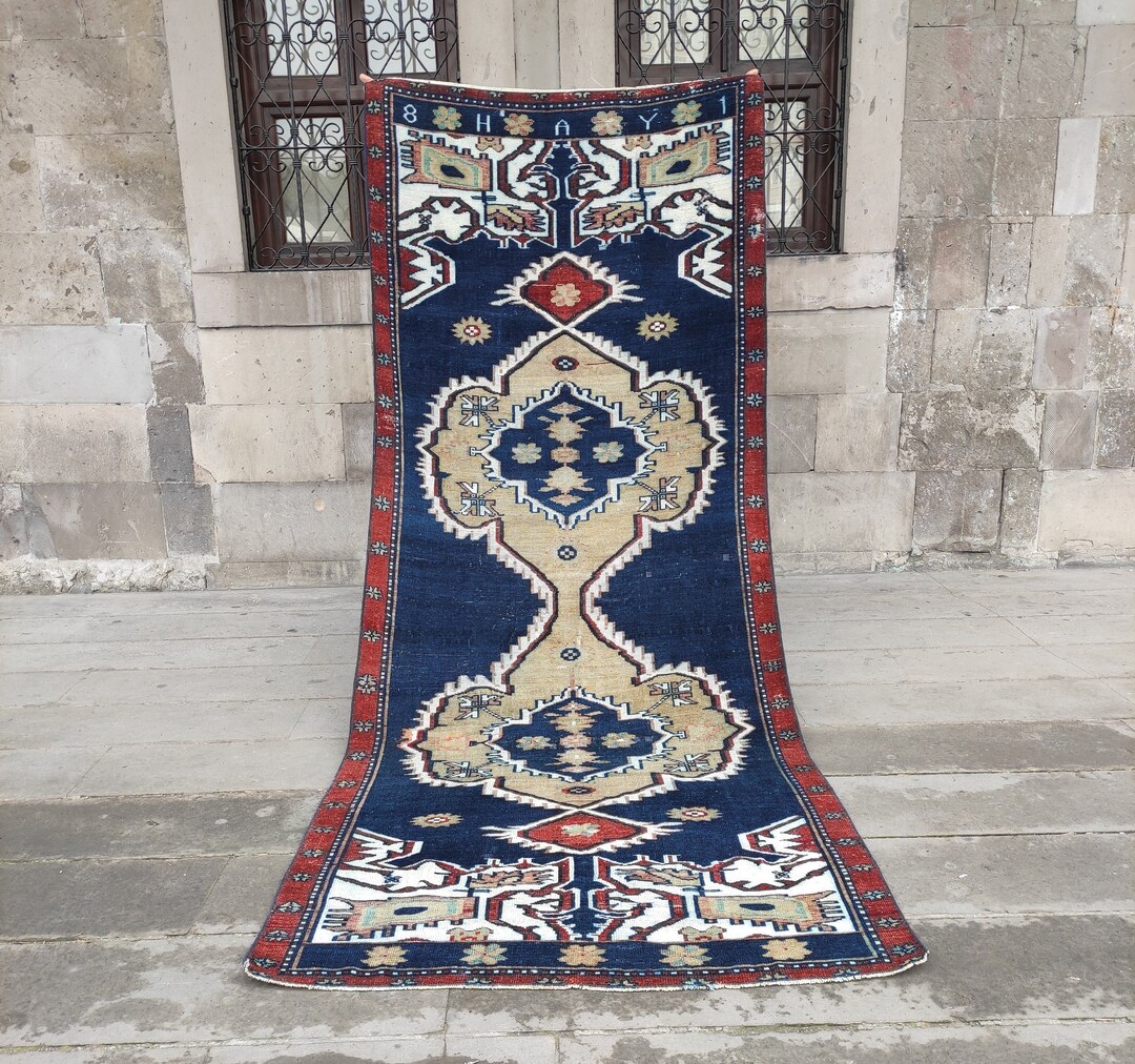 4x10 Amazing Rug, Colorful Area Rug, 3.93''x 9.77''designer Rug ...