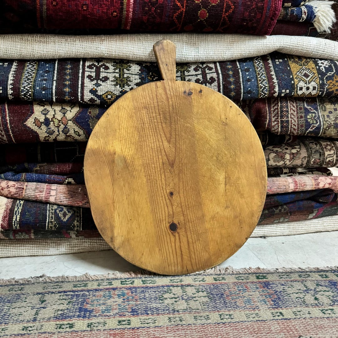 17 Inches Vintage Bread Board, Turkish Bread Board,antique Bread Board ...