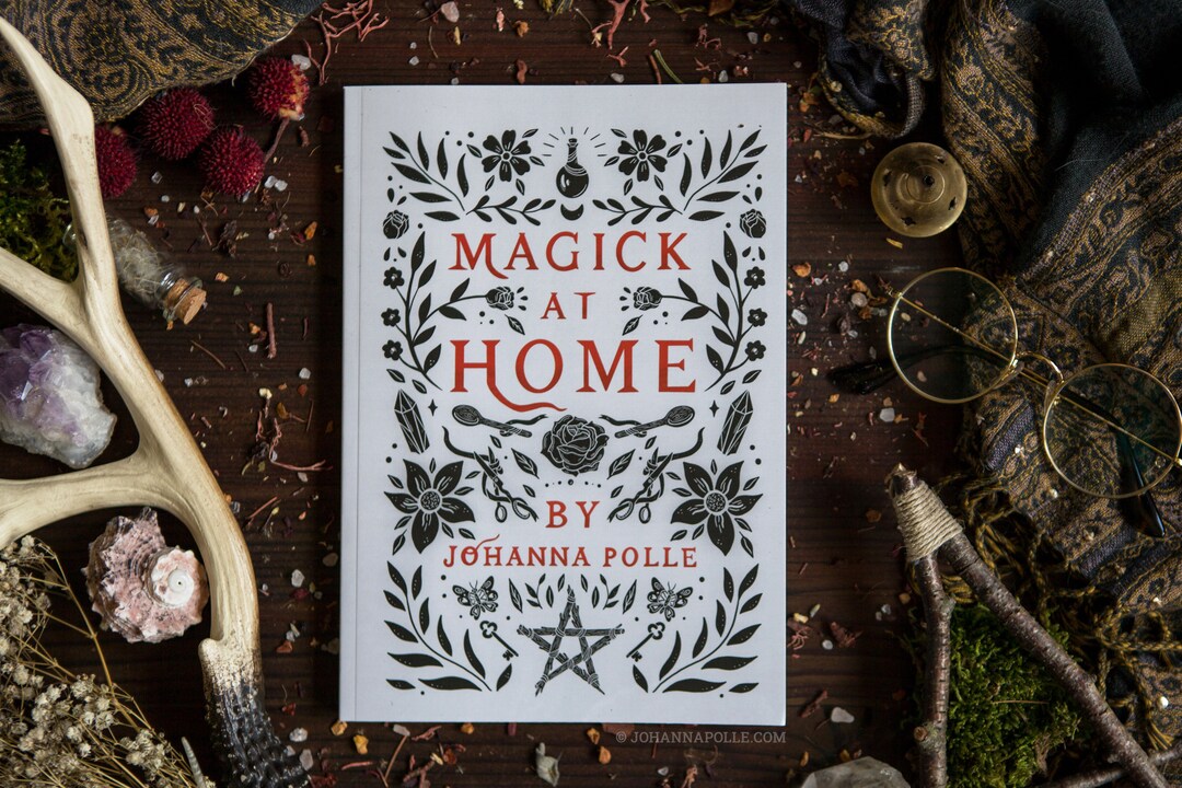 MAGICK AT HOME Illustrated Book | Traditional Witchcraft | Wicca ...