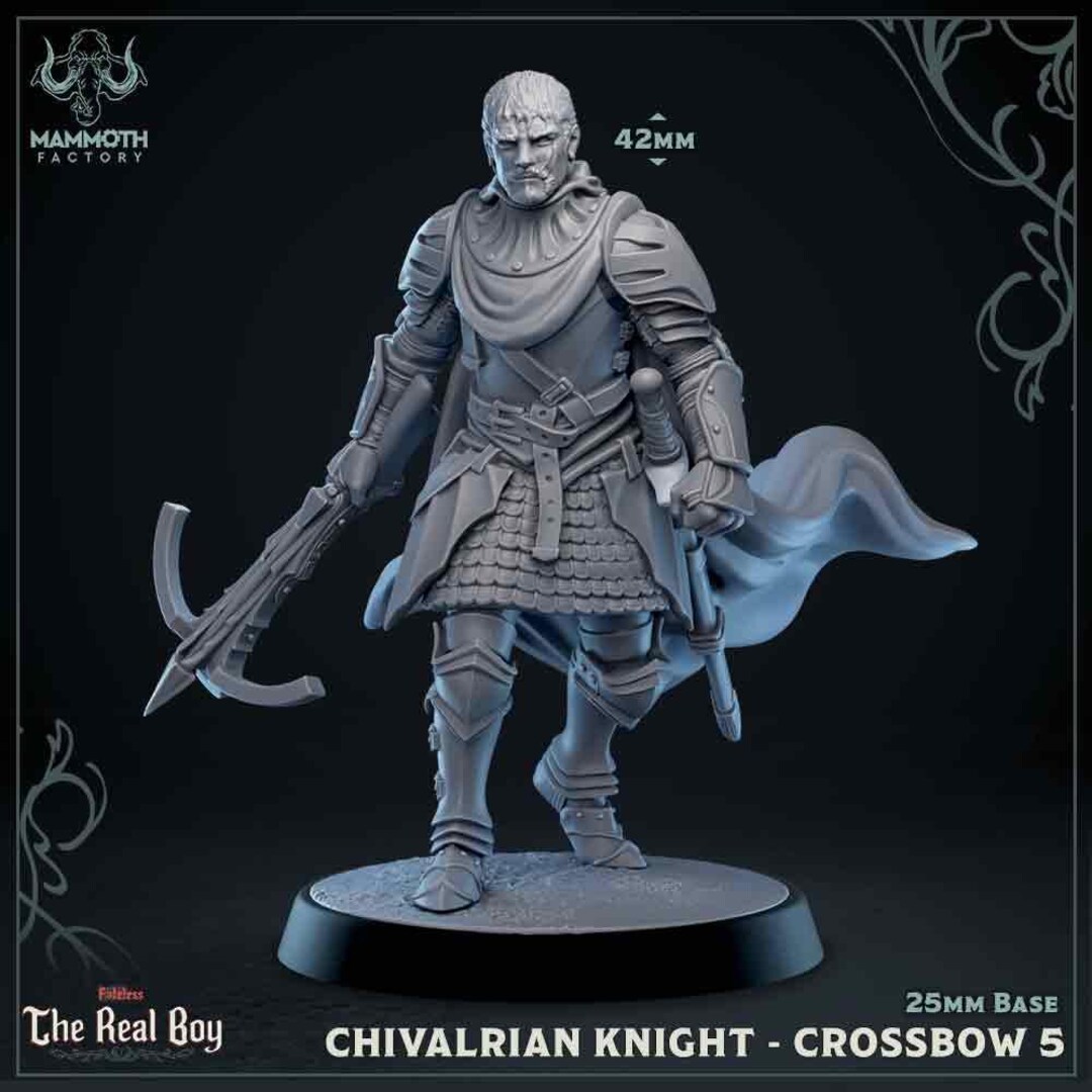 Chivalrain Knight, Crossbow | Varient E - Etsy