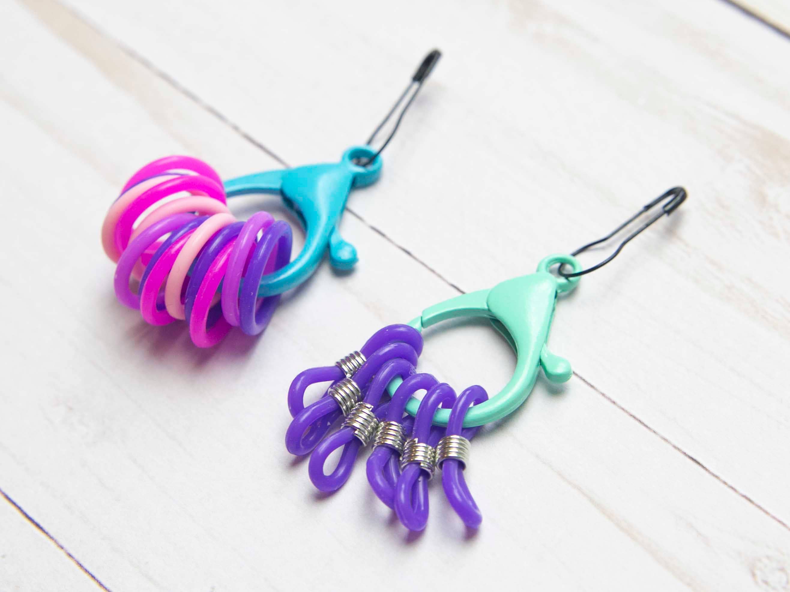 Lobster Claw Notions Holder Stitch Markers Huggers Storage - Etsy